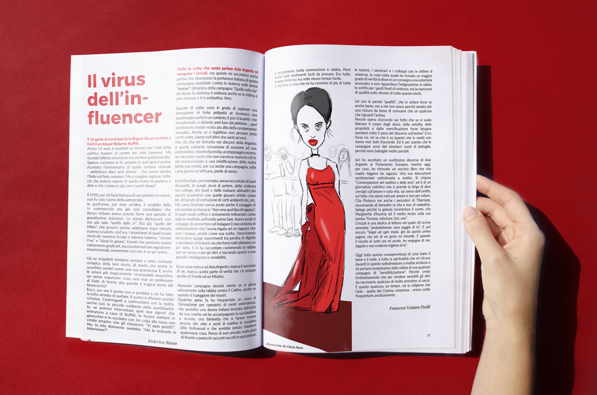 Virus magazine - Spazio010 | Studio Creativo